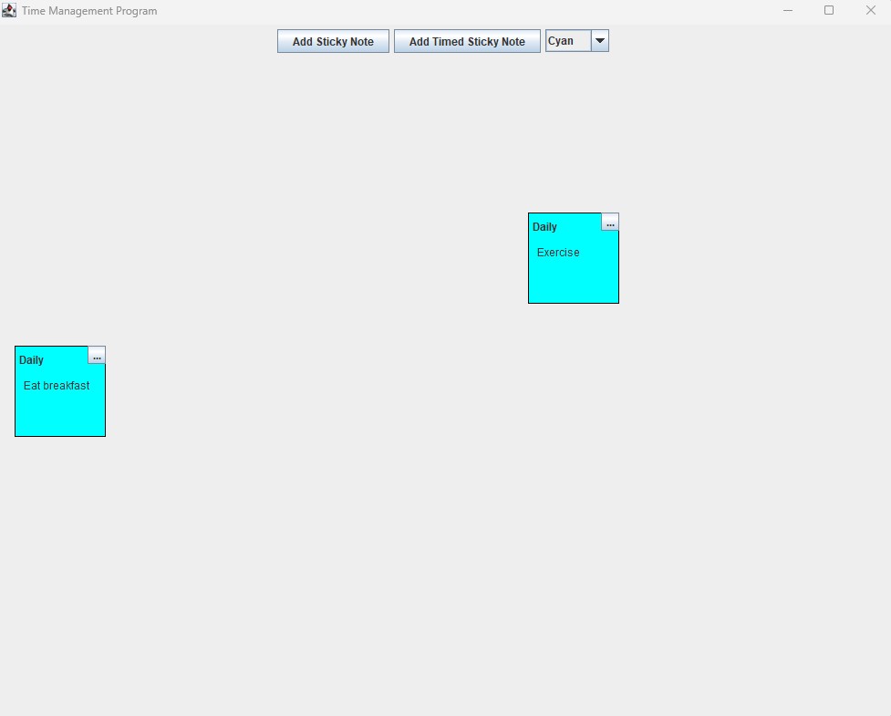 "Sticky Note" Project